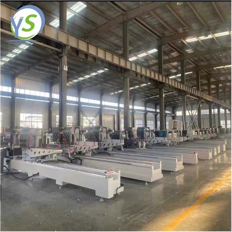 CNC Double Head Arbitrary Angle Cutting Saw Machine - YuSheng Machinery ...